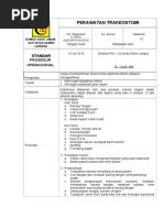 SOP Perawatan WSD | PDF | Kesehatan Holistik