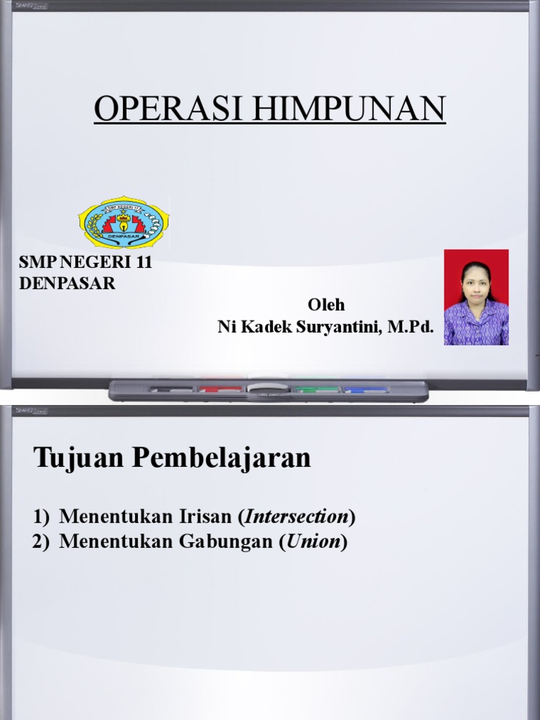 Operasi Irisan dan Gabungan Himpunan | PDF