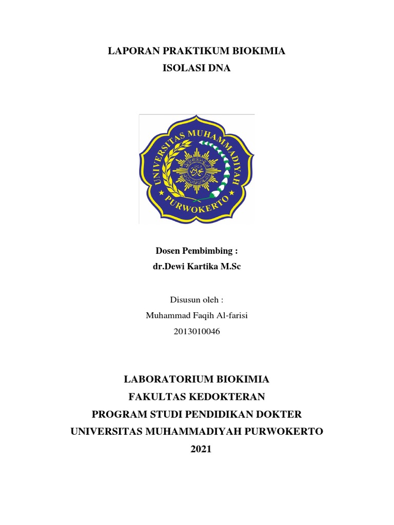 Metode Salting Out untuk Isolasi DNA | PDF
