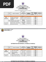 Narrative Report School Distribution and Retrival of Modules | PDF ...