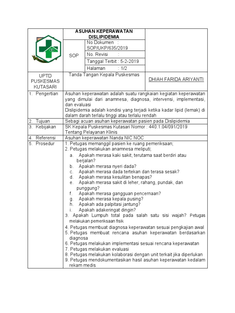 635 Askep Dislipidemia | PDF | Pengembangan Diri | Kesehatan Holistik