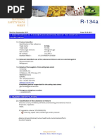 Safety Data Sheet Refrigerant R410A | PDF | Toxicity | Oxygen