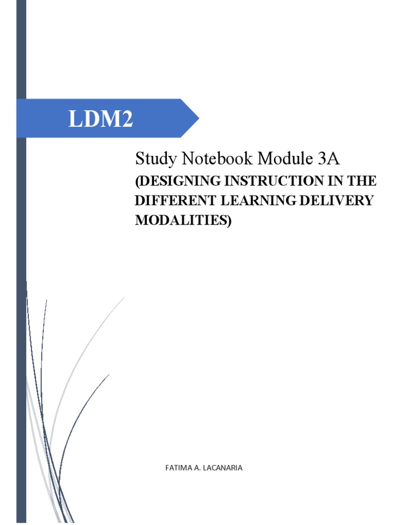 Ldm2 Module 3a - Lacanaria (Repaired) | PDF | Educational Assessment ...