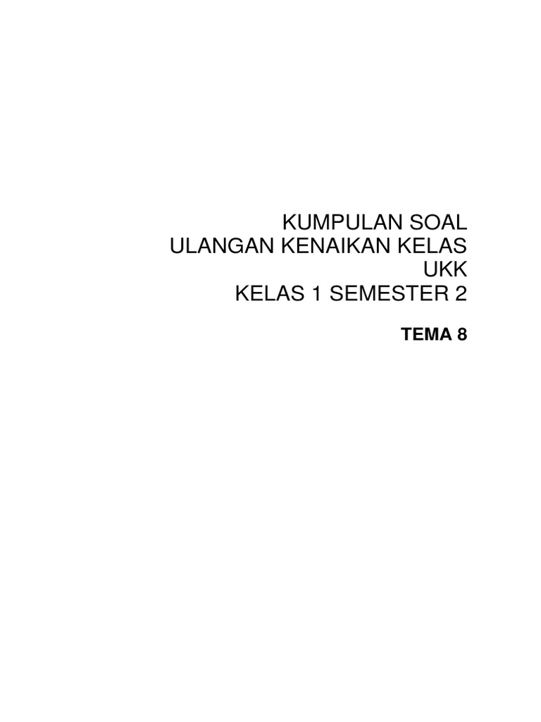 Ukk Tema 8 | PDF