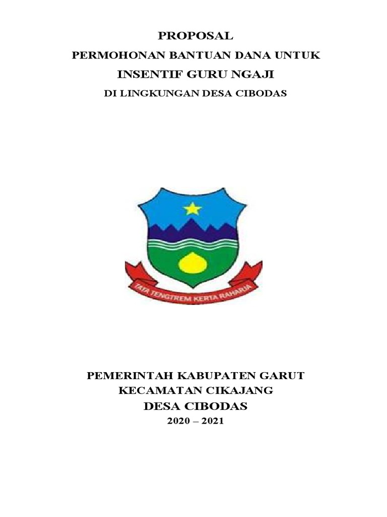 Proposal Guru Ngaji | PDF