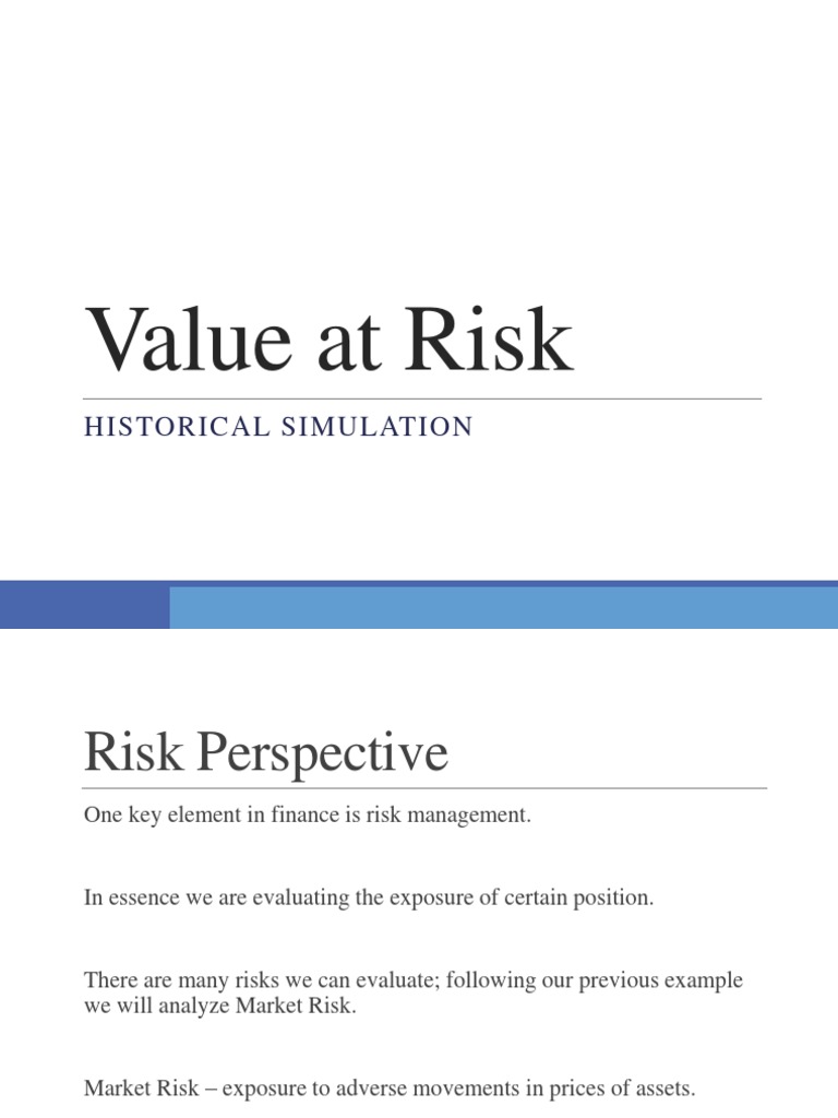 03 Historical Simulation | PDF | Business | Finance & Money Management