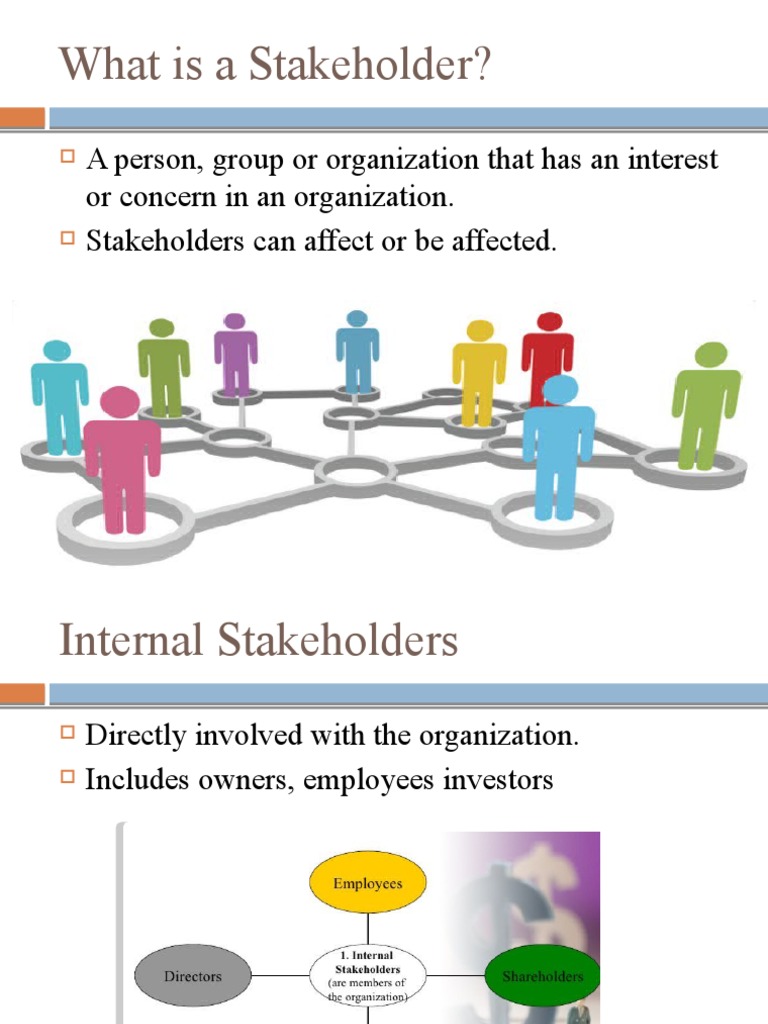 What Is A Stakeholder | PDF