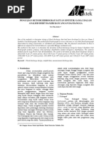 Analisis Hidrograf Satuan Dengan Metode Collins | PDF