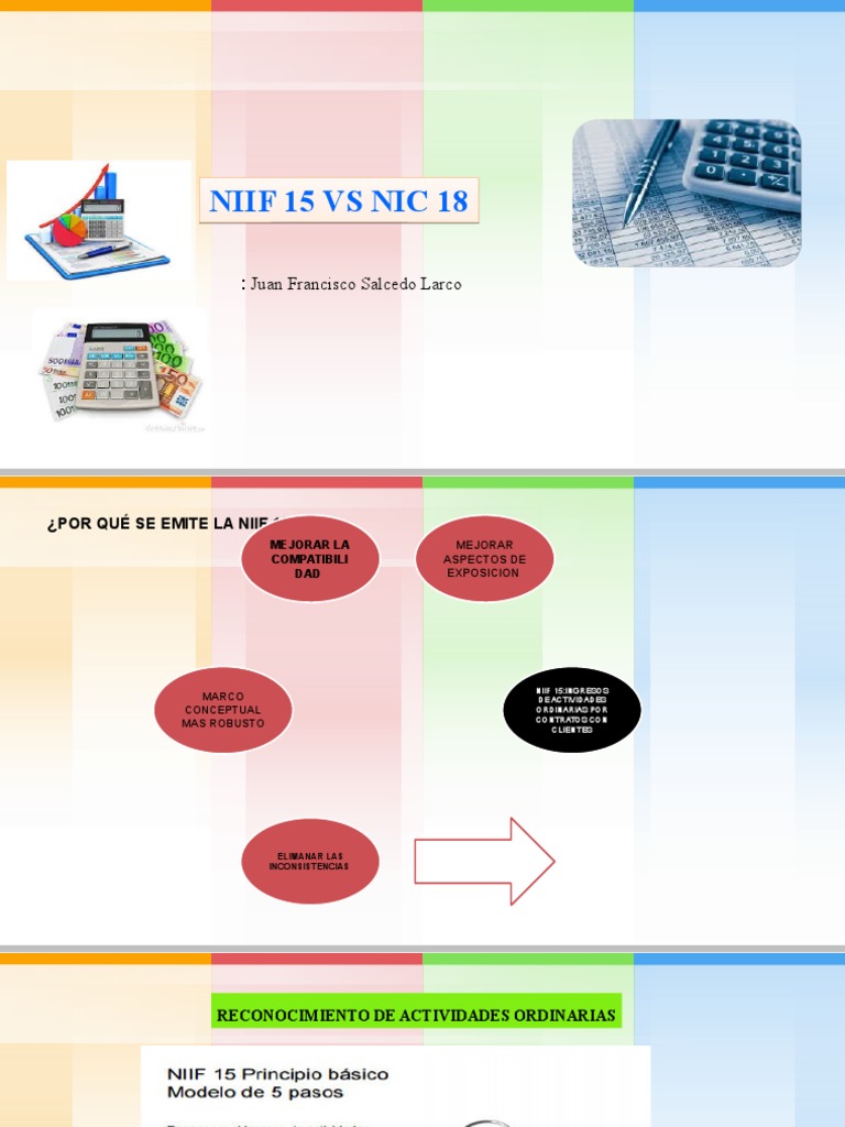 Diferencias Entre Nic 18 y Niif 15 | PDF | normas internacionales de ...