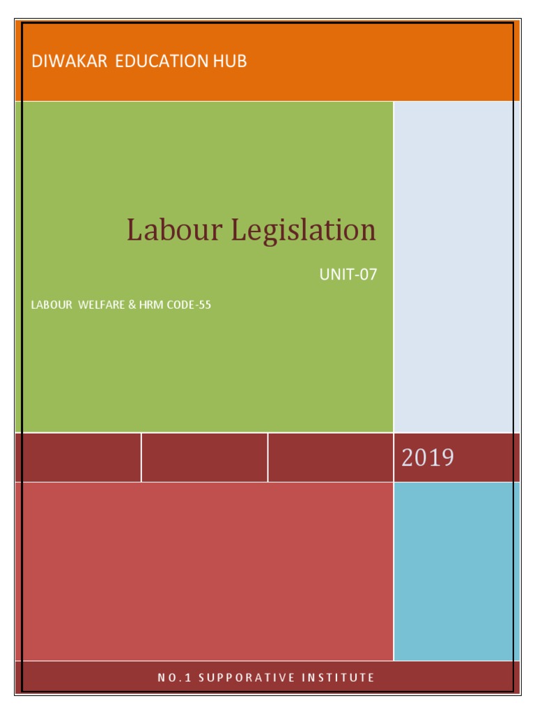 Unit-7 Complete Book LB | PDF | International Labour Organization ...