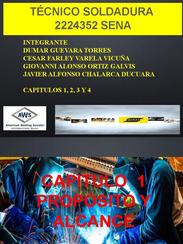 Normas de Seguridad en Soldadura ANSI Z49.1 | PDF | Soldadura ...