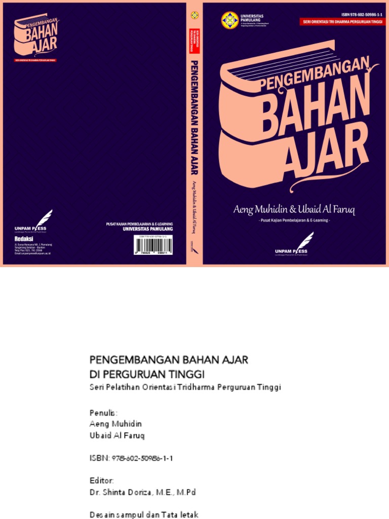 Buku Pedoman Pengembangan Bahan AJar | PDF