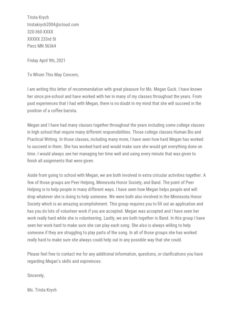 Business Letter | PDF