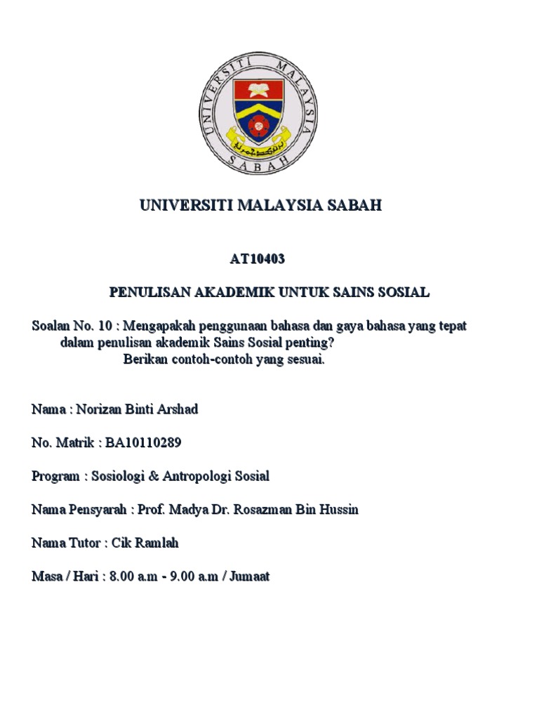 Penulisan Akademik | PDF