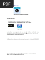 Manual de Configuración 360Eyes Pro | PDF | Aplicación movil | Contraseña
