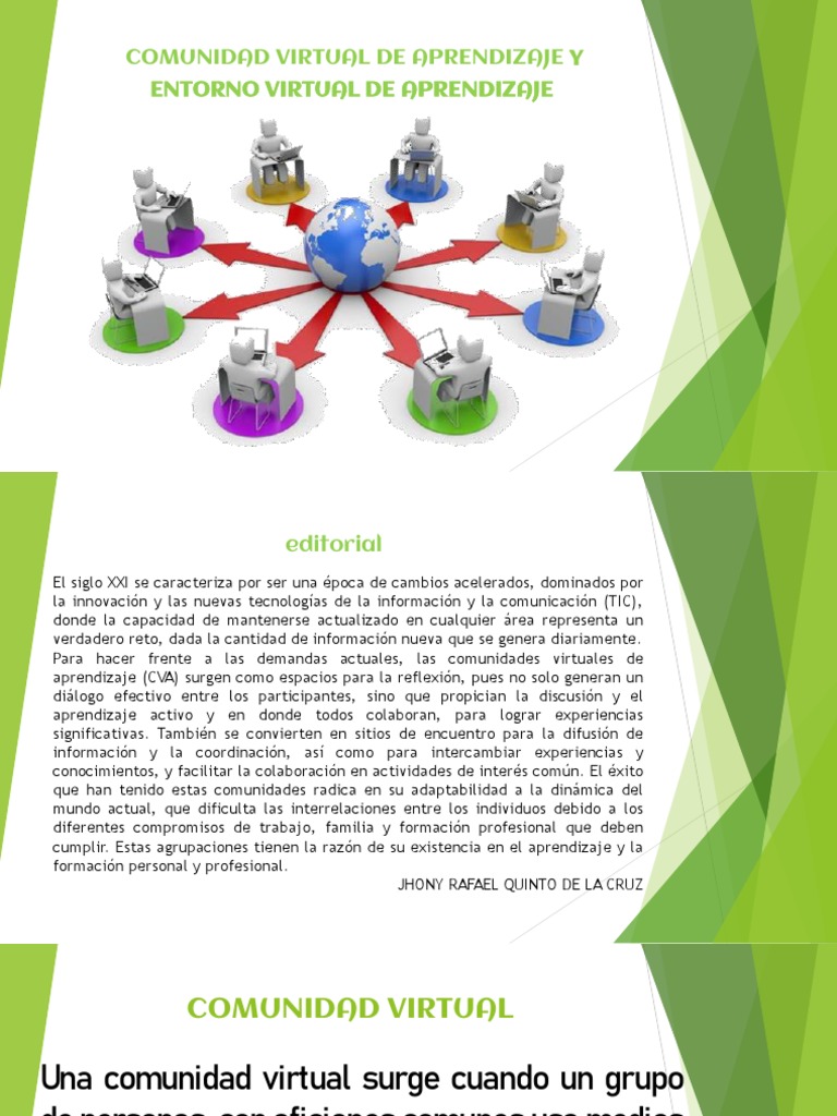 Comunidades Virtuales de Aprendizaje 1 | PDF | Aprendizaje | Informática