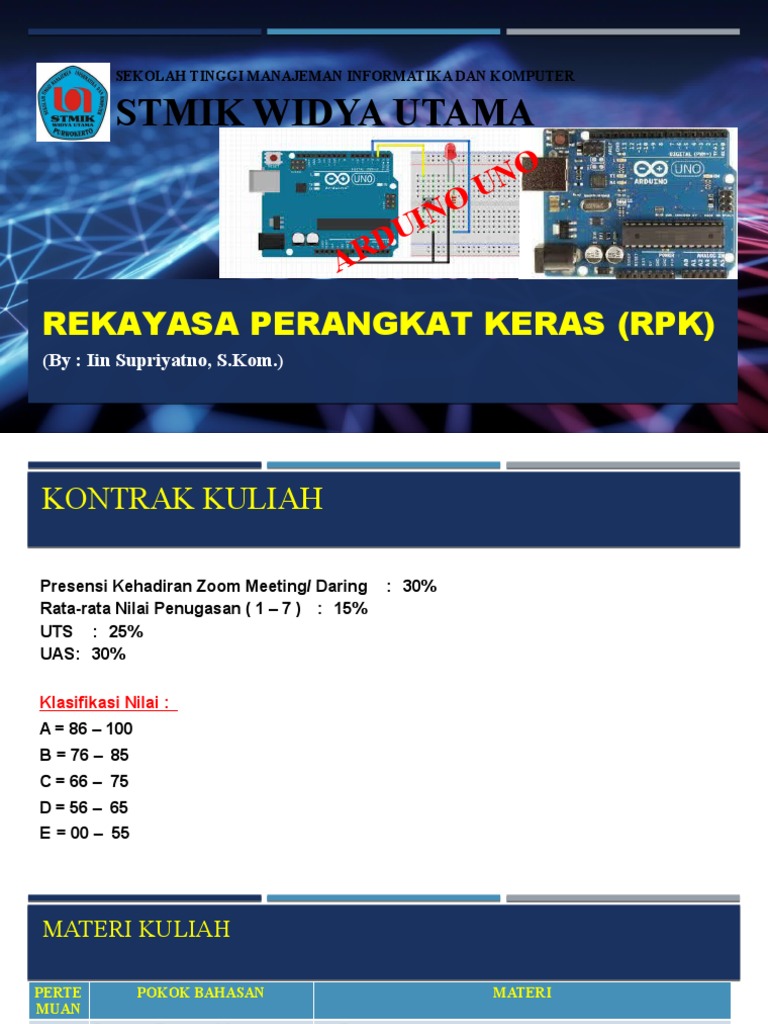 Modul 1. Pengantar Teknologi Mikrokontroler | PDF | Komputer