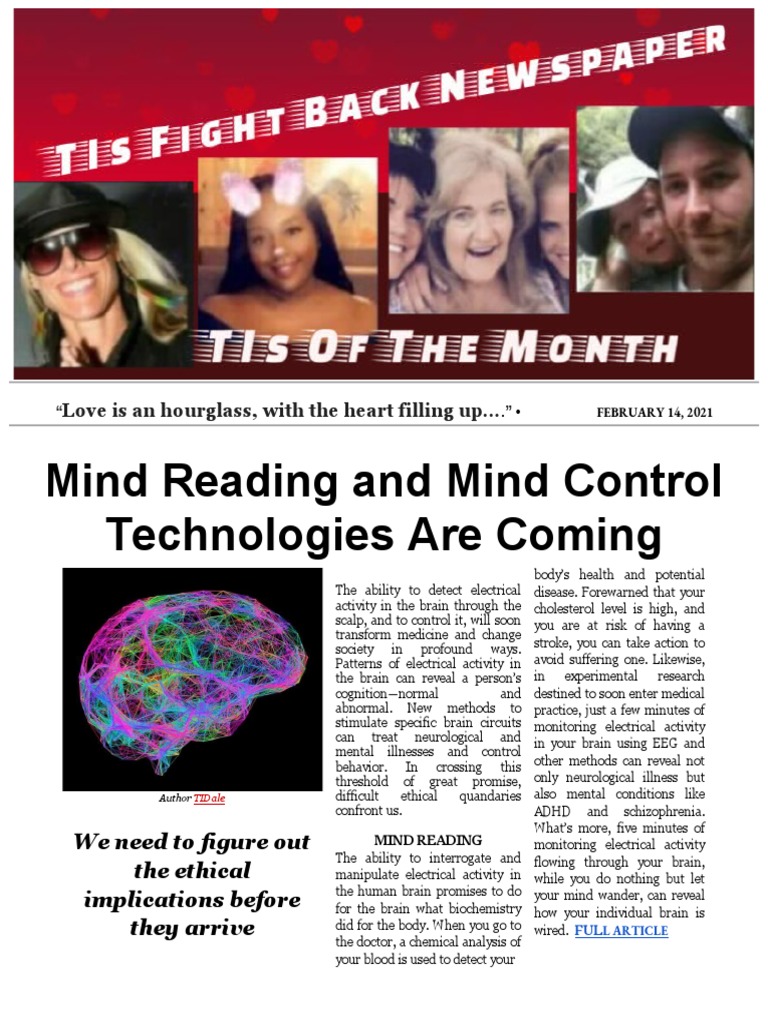 Mind Reading and Mind Control Technologies Are Coming 10th ED February ...