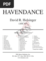 Frank฀Ticheli: Nitro | PDF | Clarinet | Brass Instruments