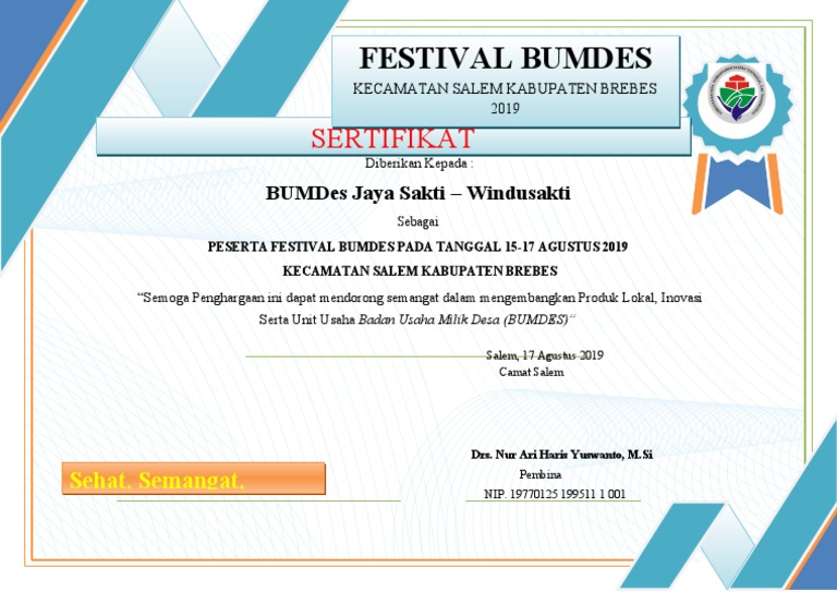 Piagam Bumdes Fix | PDF