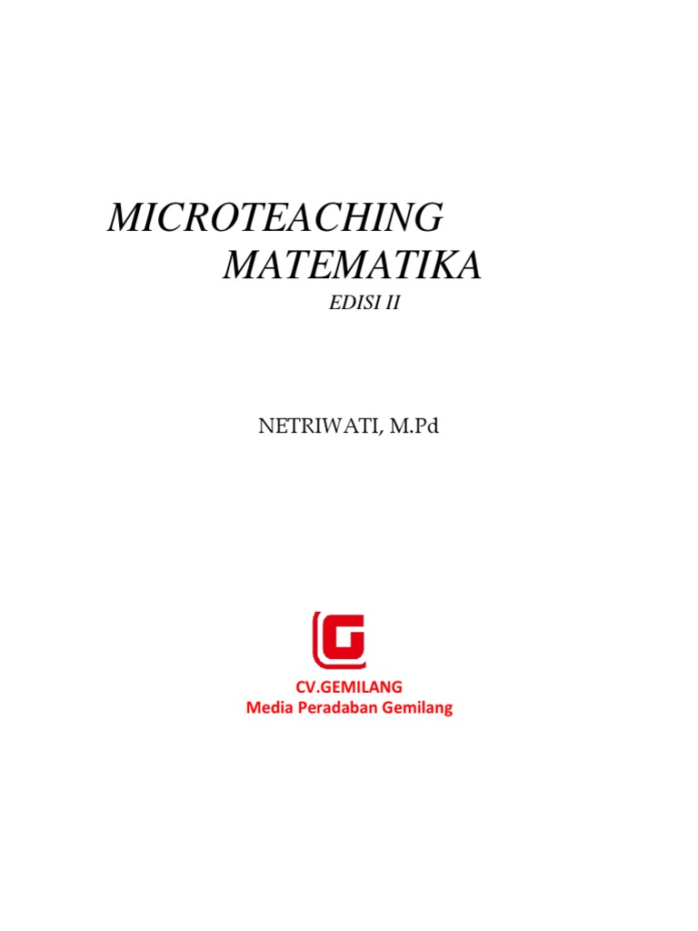 Buku Micro Teaching | PDF
