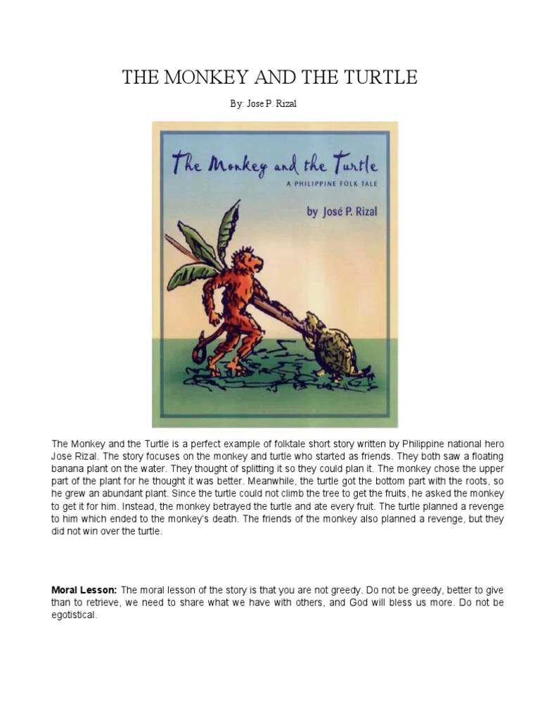 The Monkey And The Turtle Pdf