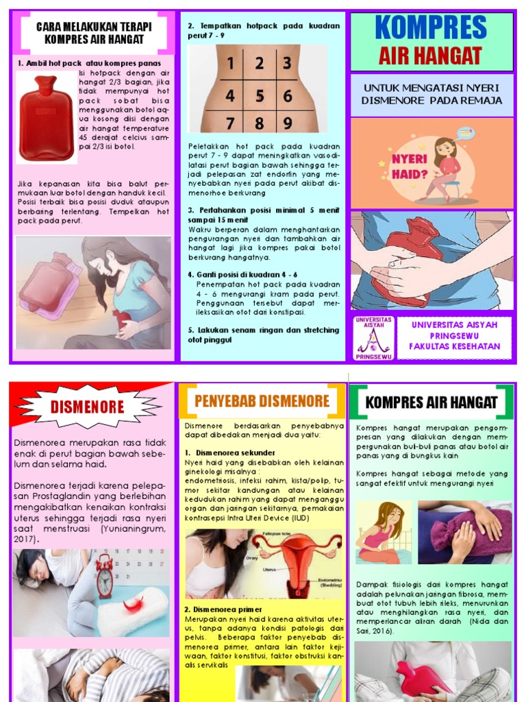 3.leaflet Air Hangat U Disminore | PDF