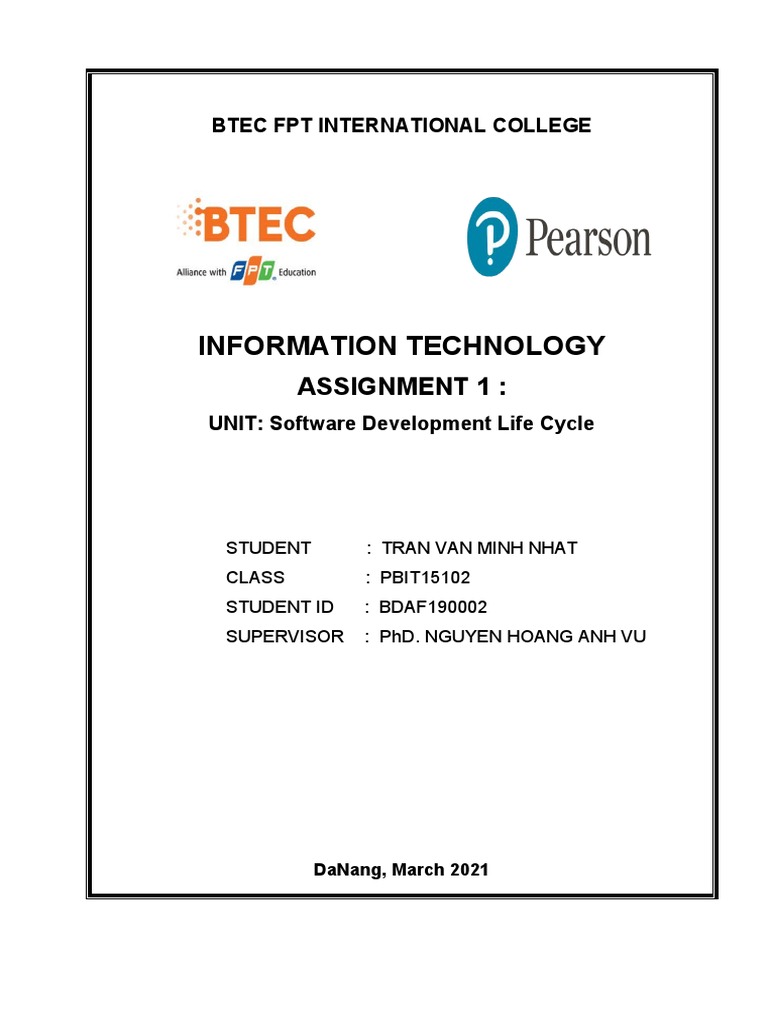 Information Technology: Assignment 1 | PDF | Feasibility Study | Software Development