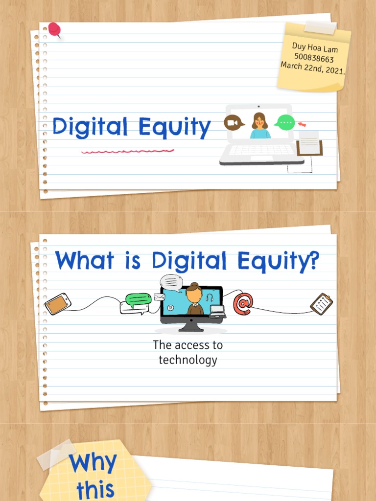 Digital Equity Lit Review Presentation | PDF | Human Nature | Communication