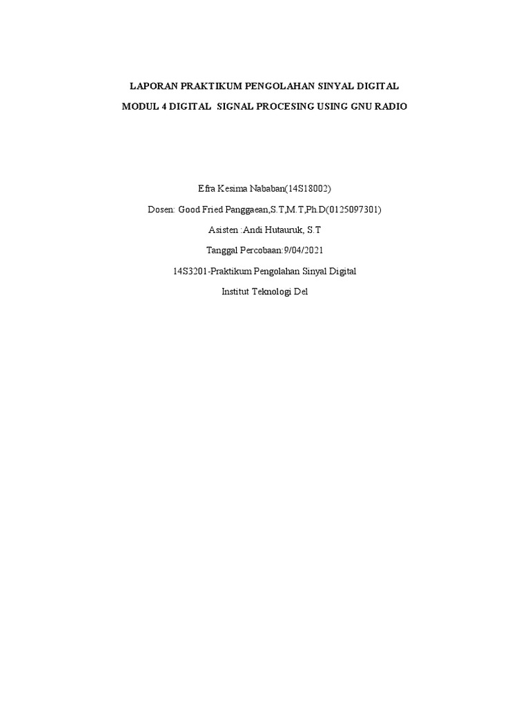 Laprak PSD Modul 4 | PDF | Metode & Bahan Ajar | Komputer