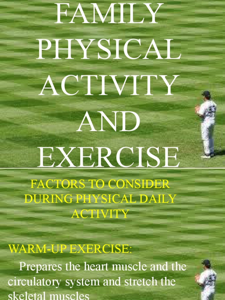 Exercises For Cardio-Respiratory Endurance | PDF