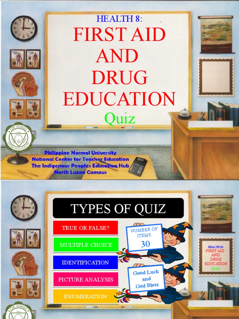 First Aid and Drug Education | PDF | First Aid | Clinical Medicine