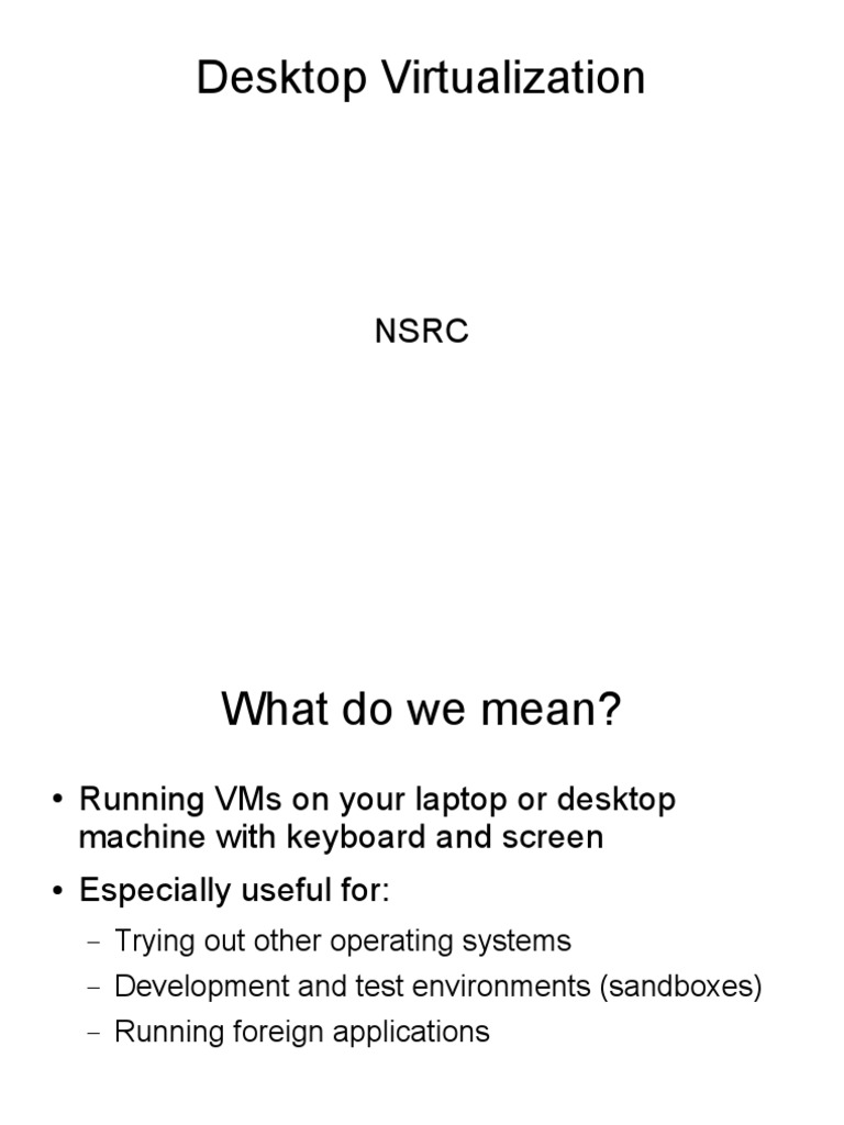 Desktop Virtualization with VirtualBox: An Introduction to Running ...