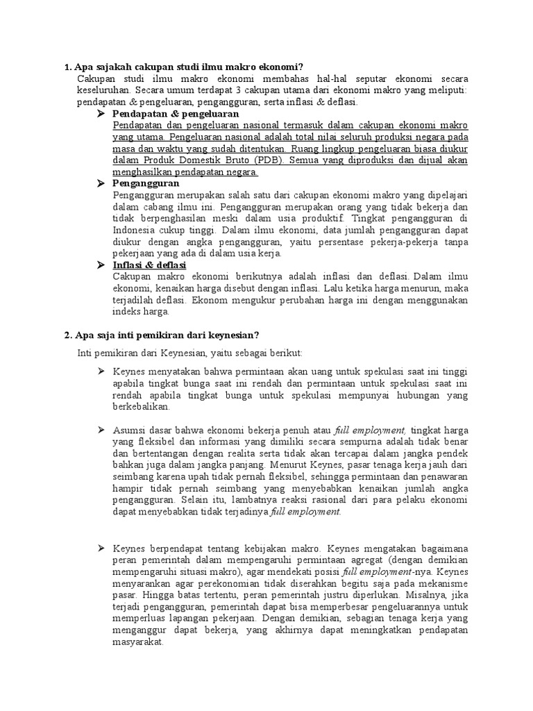 Kumpulan Tgs Makro | PDF