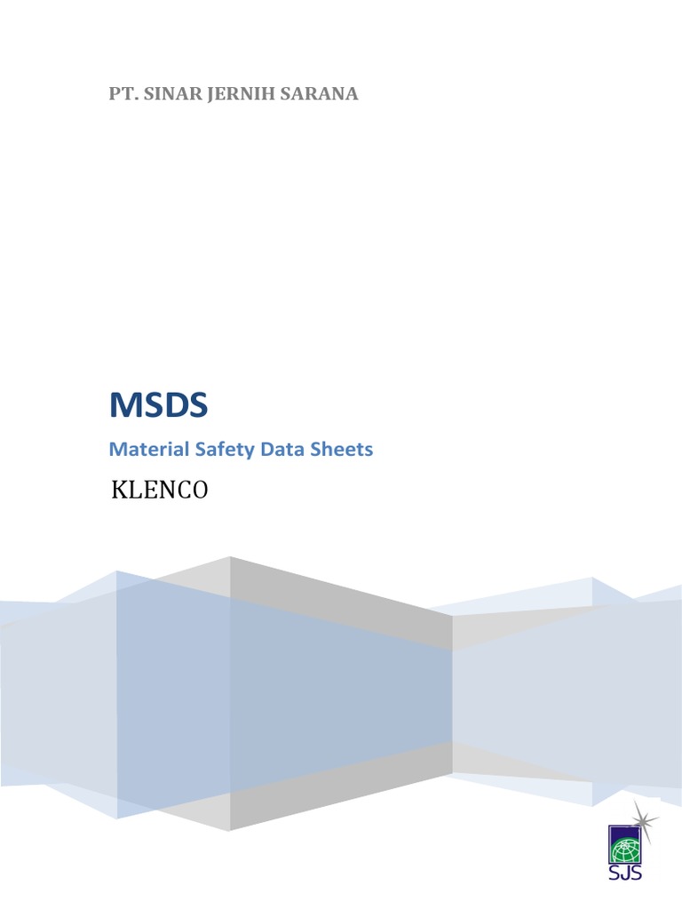 MSDS Klenko | PDF | Griya & Taman