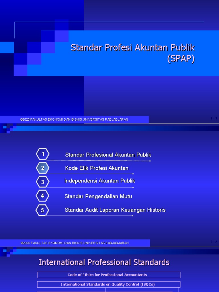 Standar Profesi Akuntan Publik (SPAP) | PDF | Internal Control ...