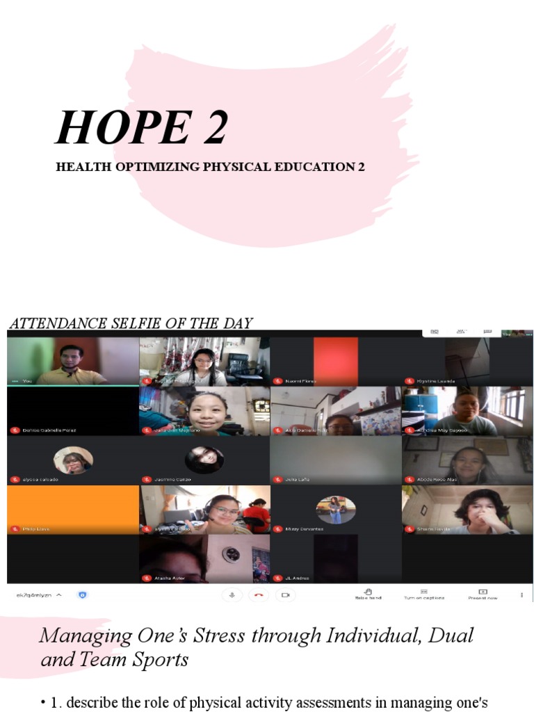 Hope 2 - Lesson 1 | Download Free PDF | Stress (Biology) | Sports