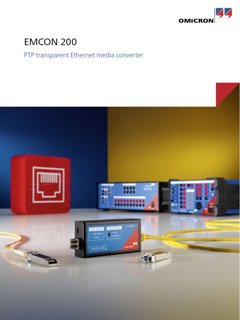 EMCON 200 Brochure ENU | PDF | Ethernet | Computer Network