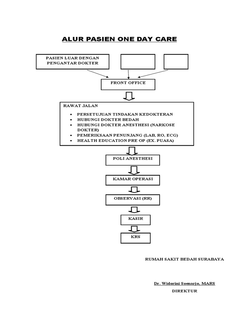 Alur Pasien Odc Langsung Op | PDF