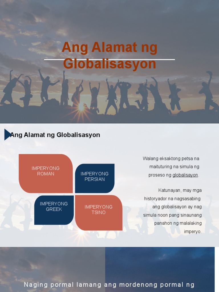 YUNIT-5 Ppt2 Ang Alamat NG Globalisasyon | PDF