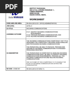 The Procedure of Handling Incoming and Outgoing Calls | PDF