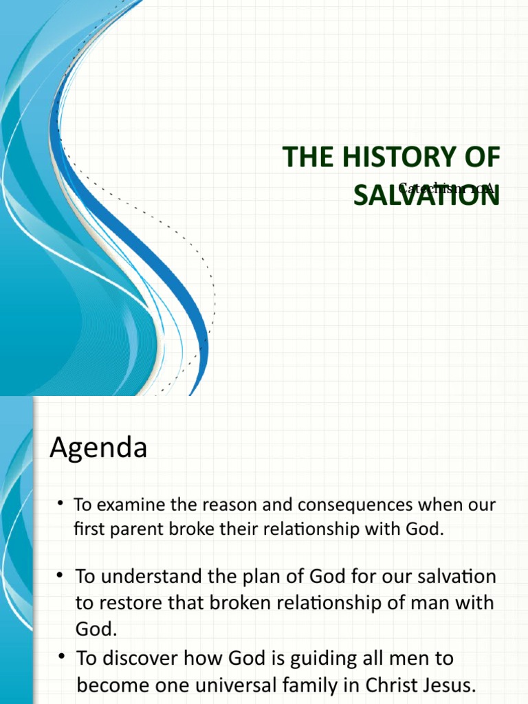 The History of Salvation | PDF