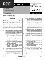 VARC 1000 Notes | PDF | Argument | Inference