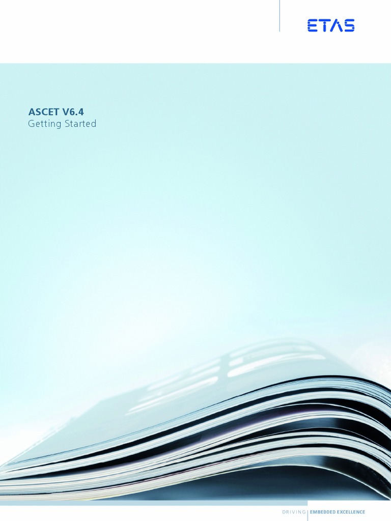 ASCET V6.4 Getting Started | PDF | Embedded System | Simulation