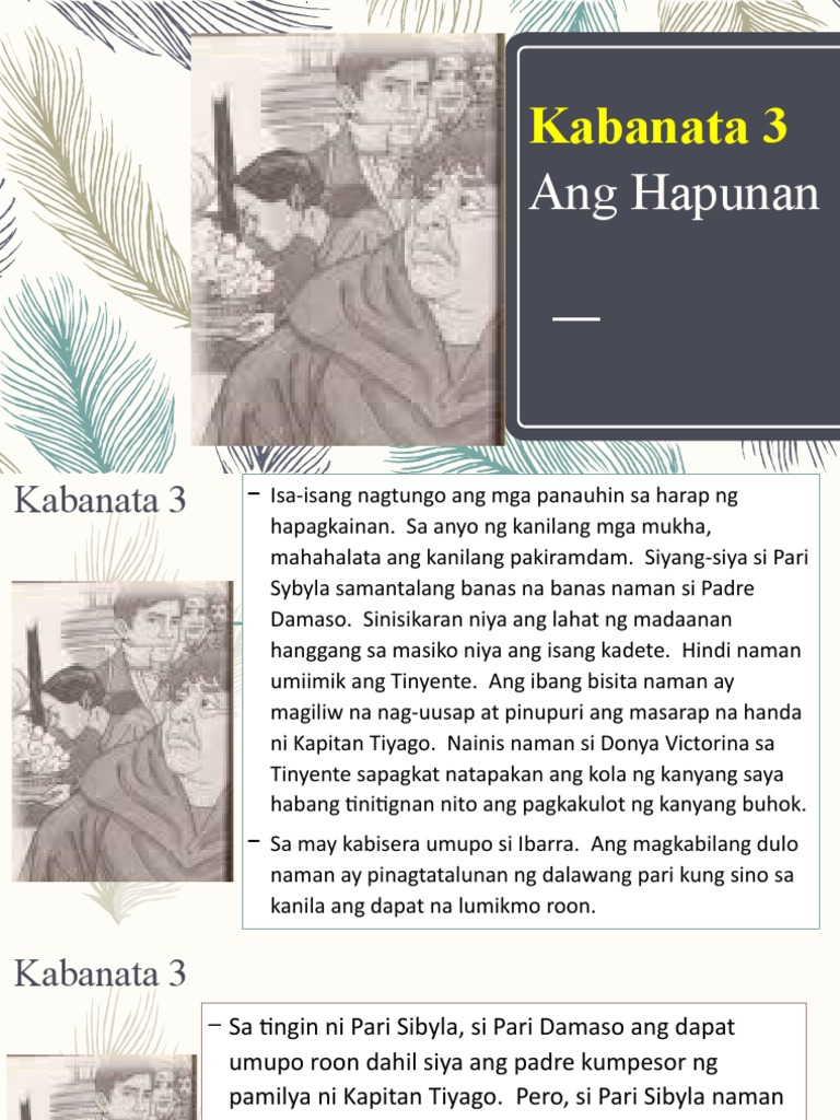 Kabanata 3 - Ang Hapunan | PDF