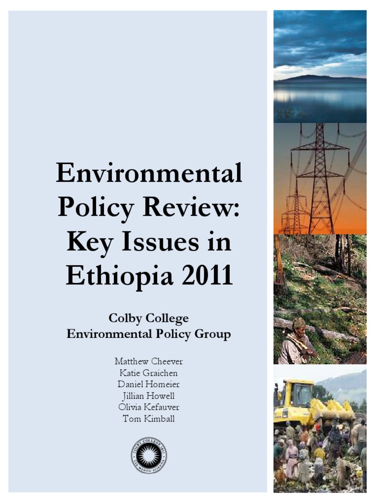 Ethiopia Environmental Policy Review 2011 | PDF | Ethiopia | Non ...