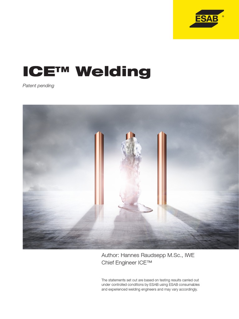 ICE™ Welding: Patent Pending | PDF | Joining | Welding