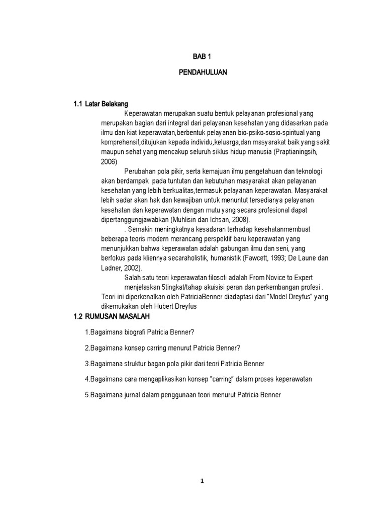 BAB 1 Baru | PDF