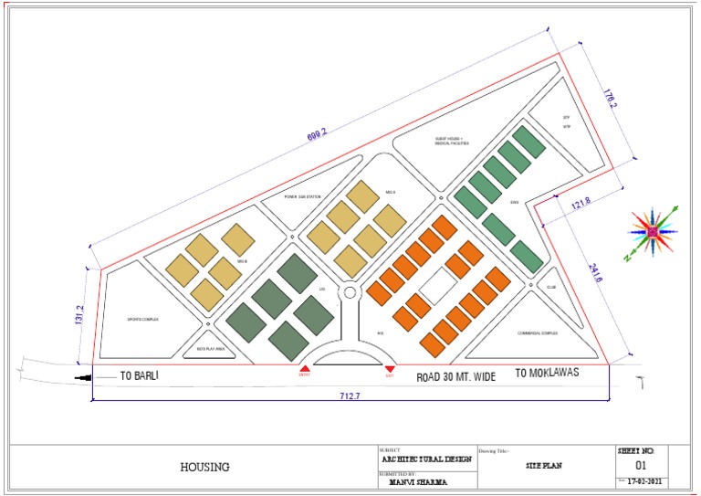 HOUSING SITE PLAN-Layout1 | PDF