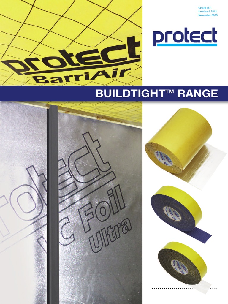 Build Tight Range | PDF | Ventilation (Architecture) | Wall